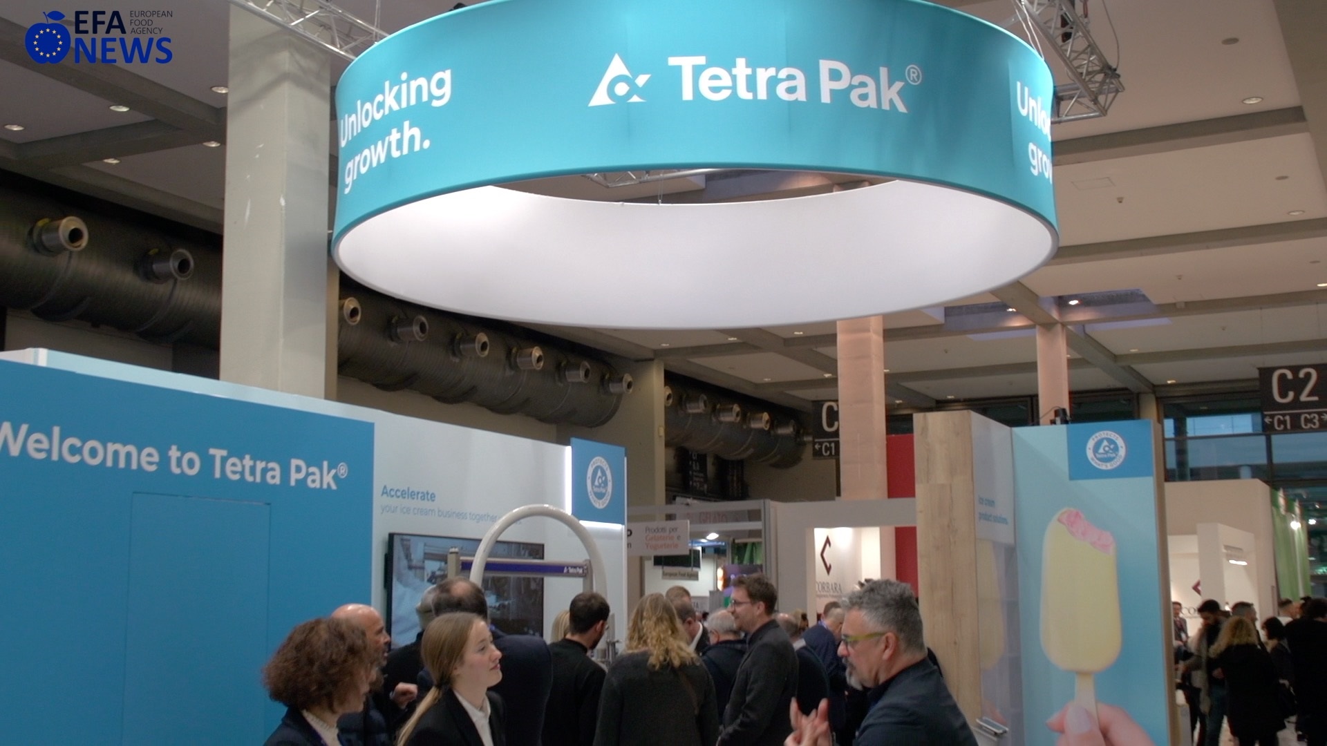 EFA News - European Food Agency - Tetra Pak, stand Sigep 2023