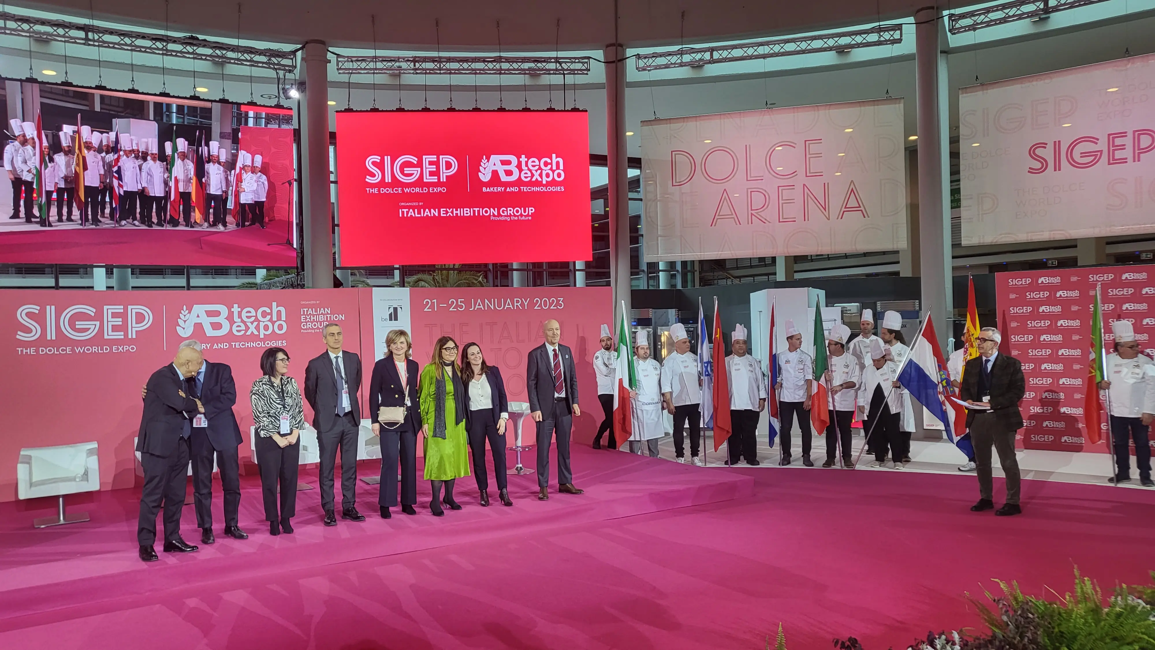 EFA News - European Food Agency - Cerimonia di apertura dell'edizione 2023 della cerimonia Sigep ...